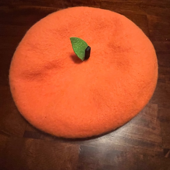 Accessories | Orange Beret | Poshmark